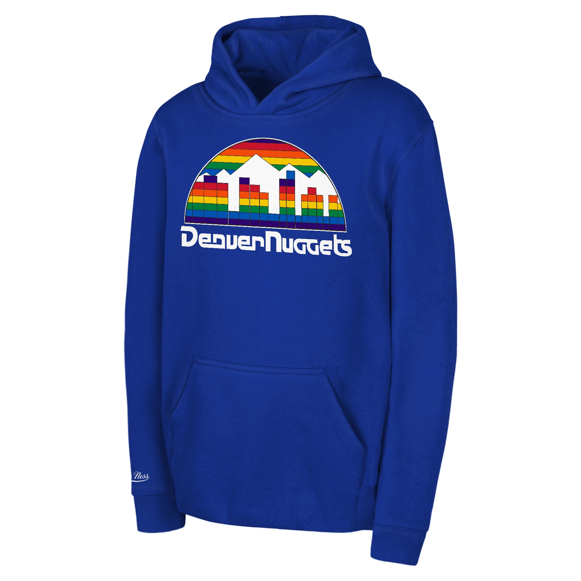 Preschool Mitchell & Ness Royal Denver Nuggets Retro Logo Pullover ...