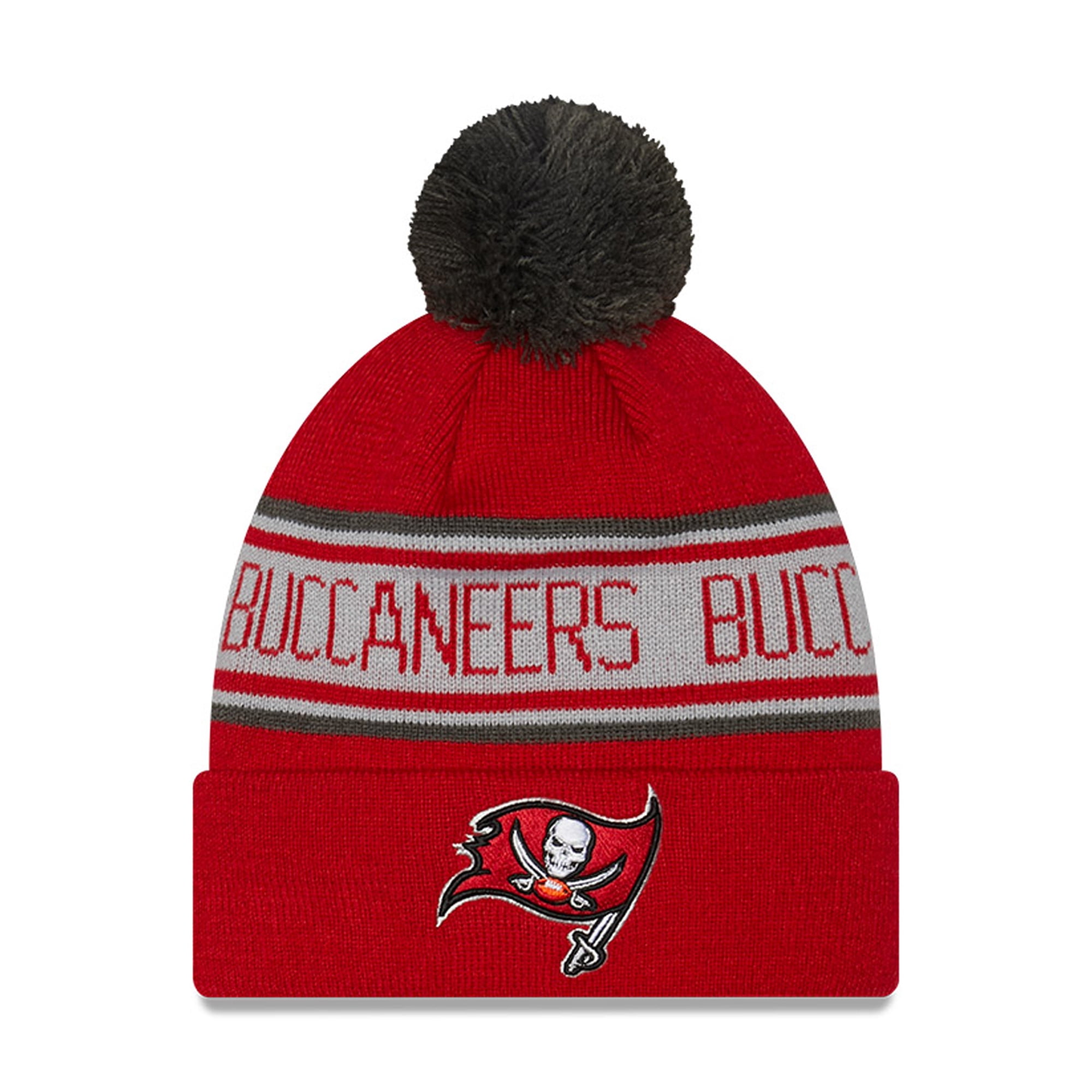 Preschool New Era Red Tampa Bay Buccaneers Repeat Cuffed Knit Hat with ...