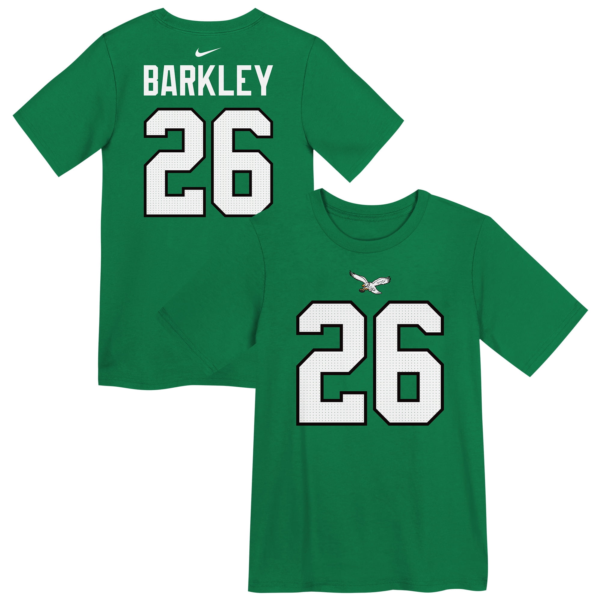 Preschool Nike Saquon Barkley Kelly Green Philadelphia Eagles Player ...