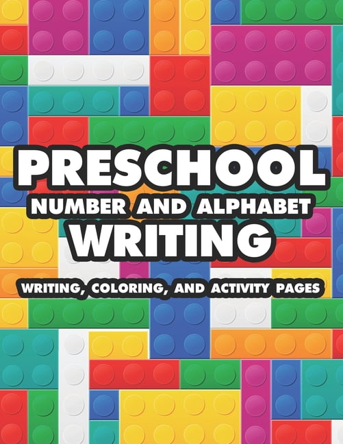 Preschool Number And Alphabet Writing Writing Coloring And Activity ...