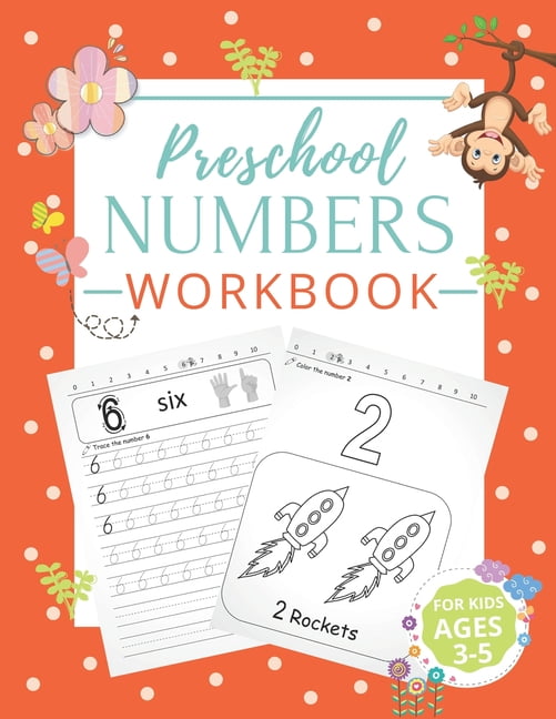 Preschool Numbers Workbook - Walmart.com