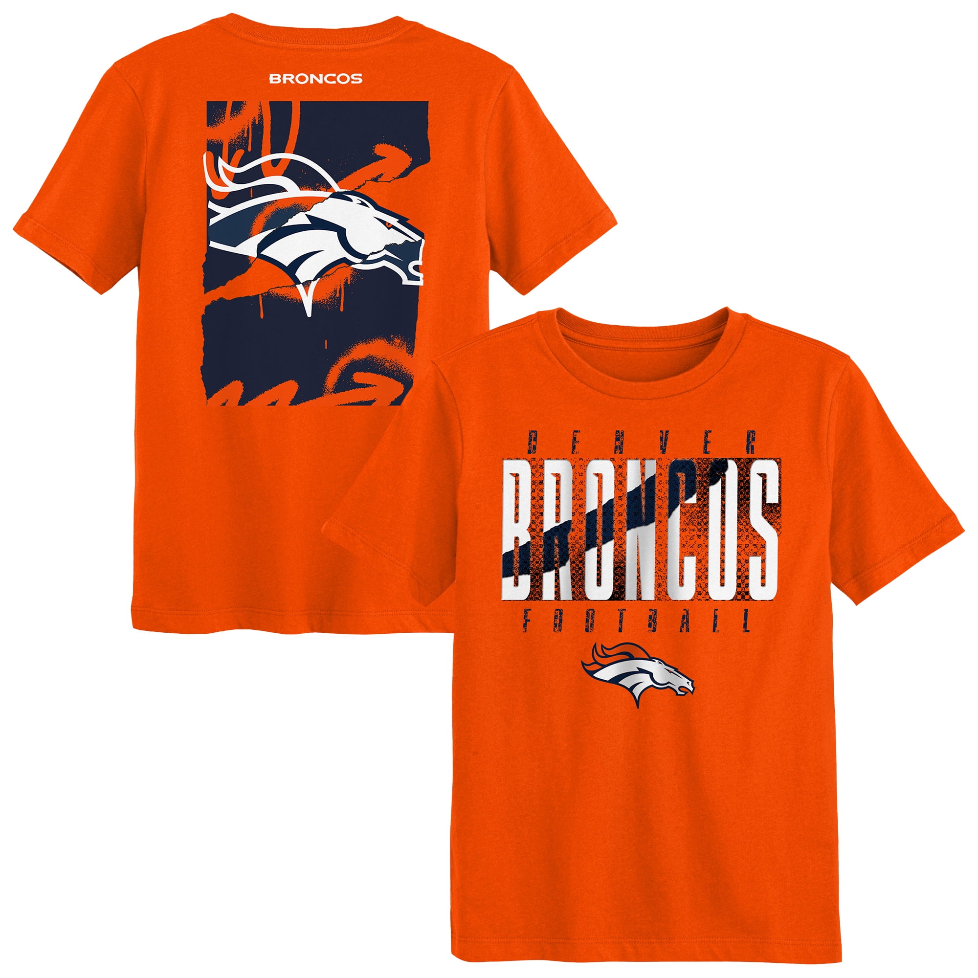 Preschool Outerstuff Orange Denver Broncos Posterize T-Shirt - Walmart.com