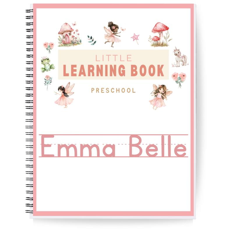 Preschool Personalized Learning Book | Dry-Erase Reusable | Feelings ...
