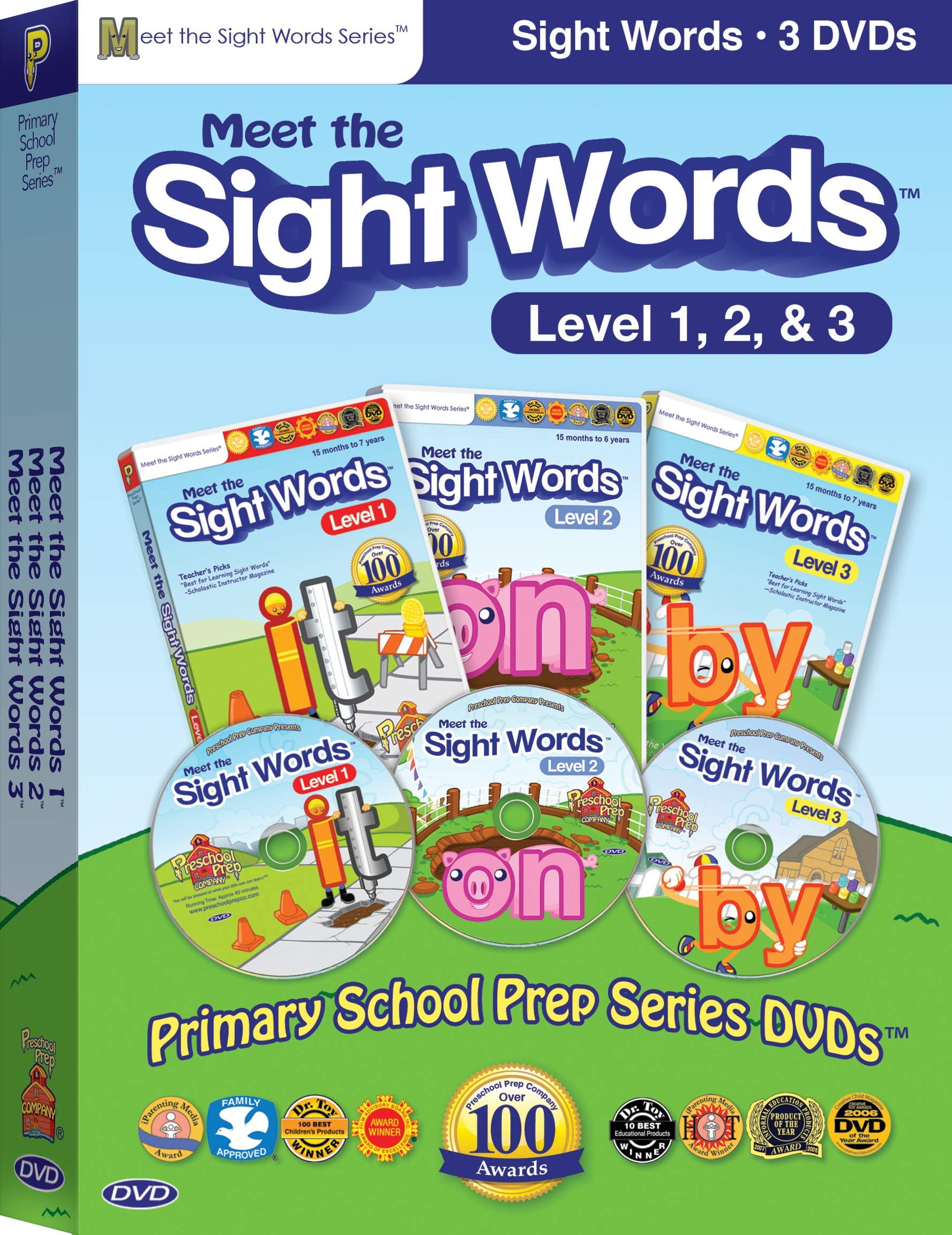Preschool Prep Series: Meet The Sight Words Box Set (Full Frame ...