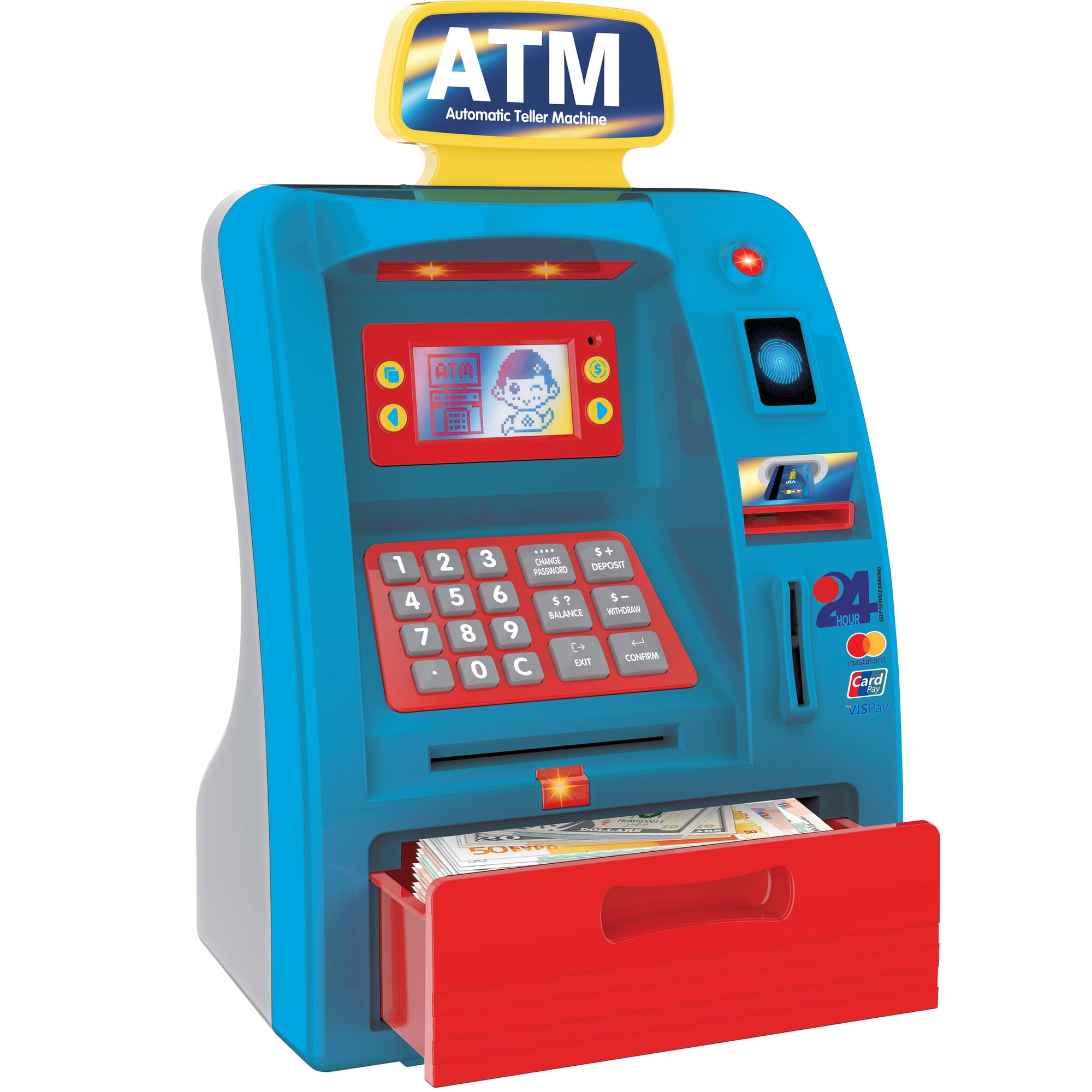 Walmart's Realistic Children's Pretend ATM Machine & Piggy Bank with ...