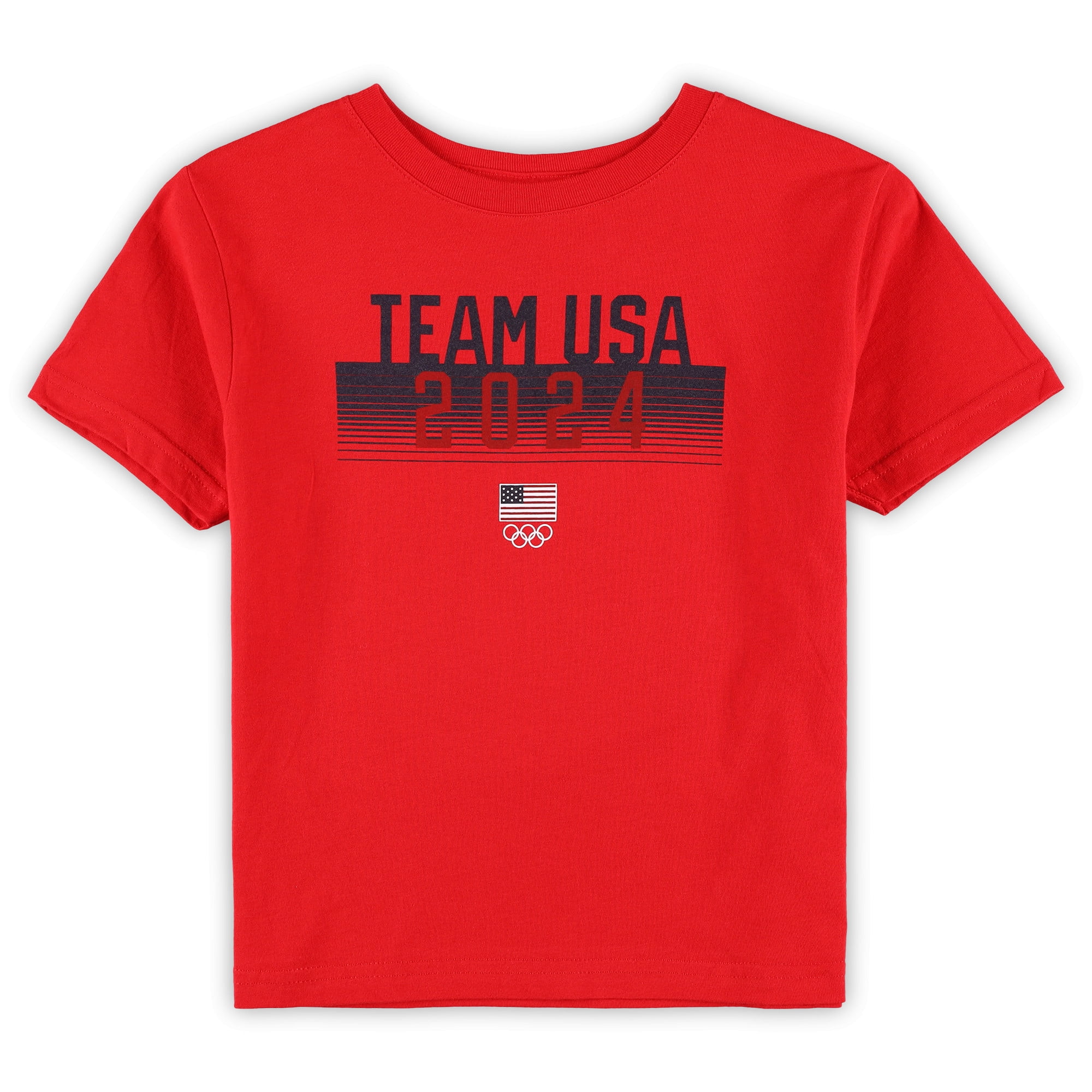 Preschool Red Team USA 2024 Summer Olympics T-Shirt - Walmart.com
