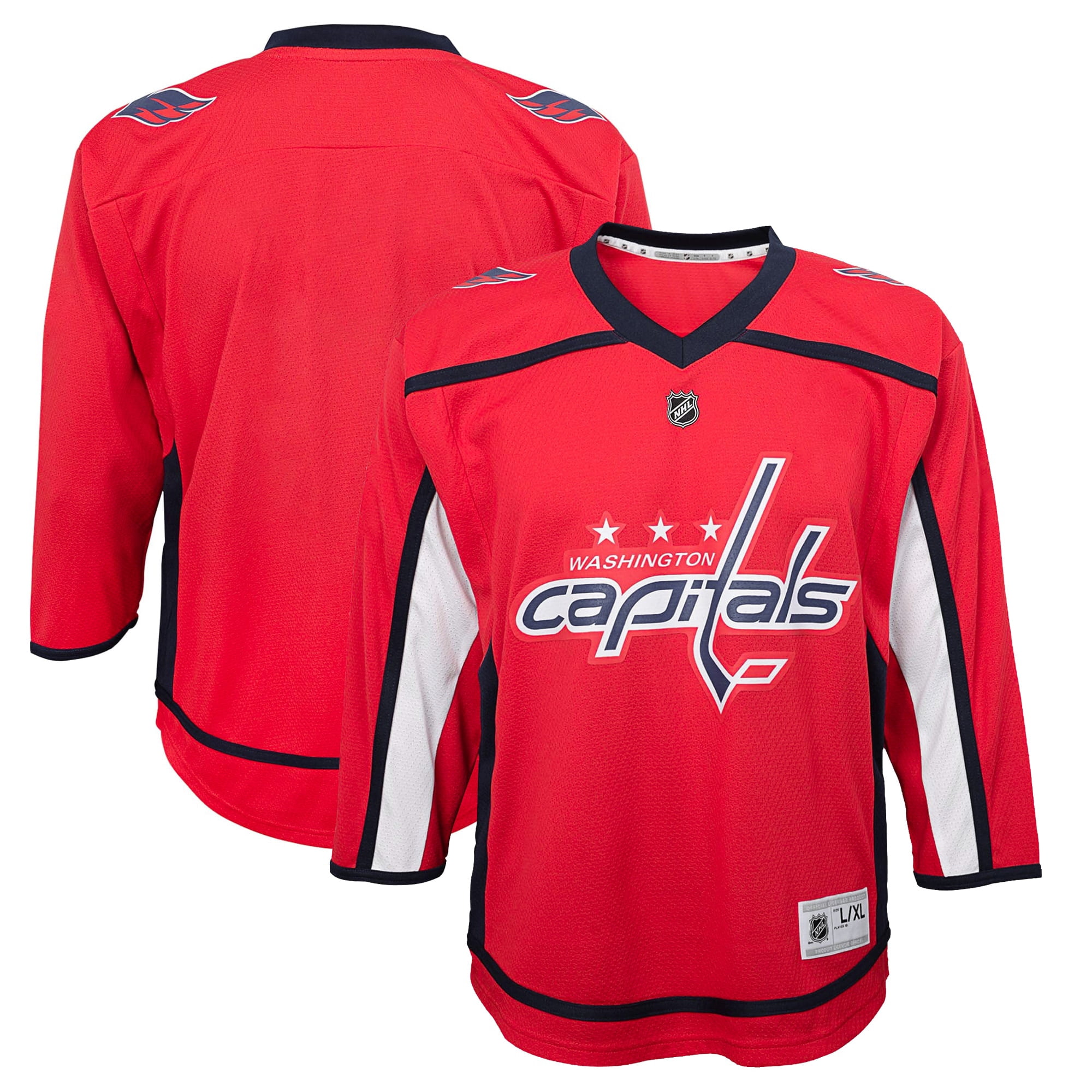 Preschool Red Washington Capitals Home Replica Jersey - Walmart.com
