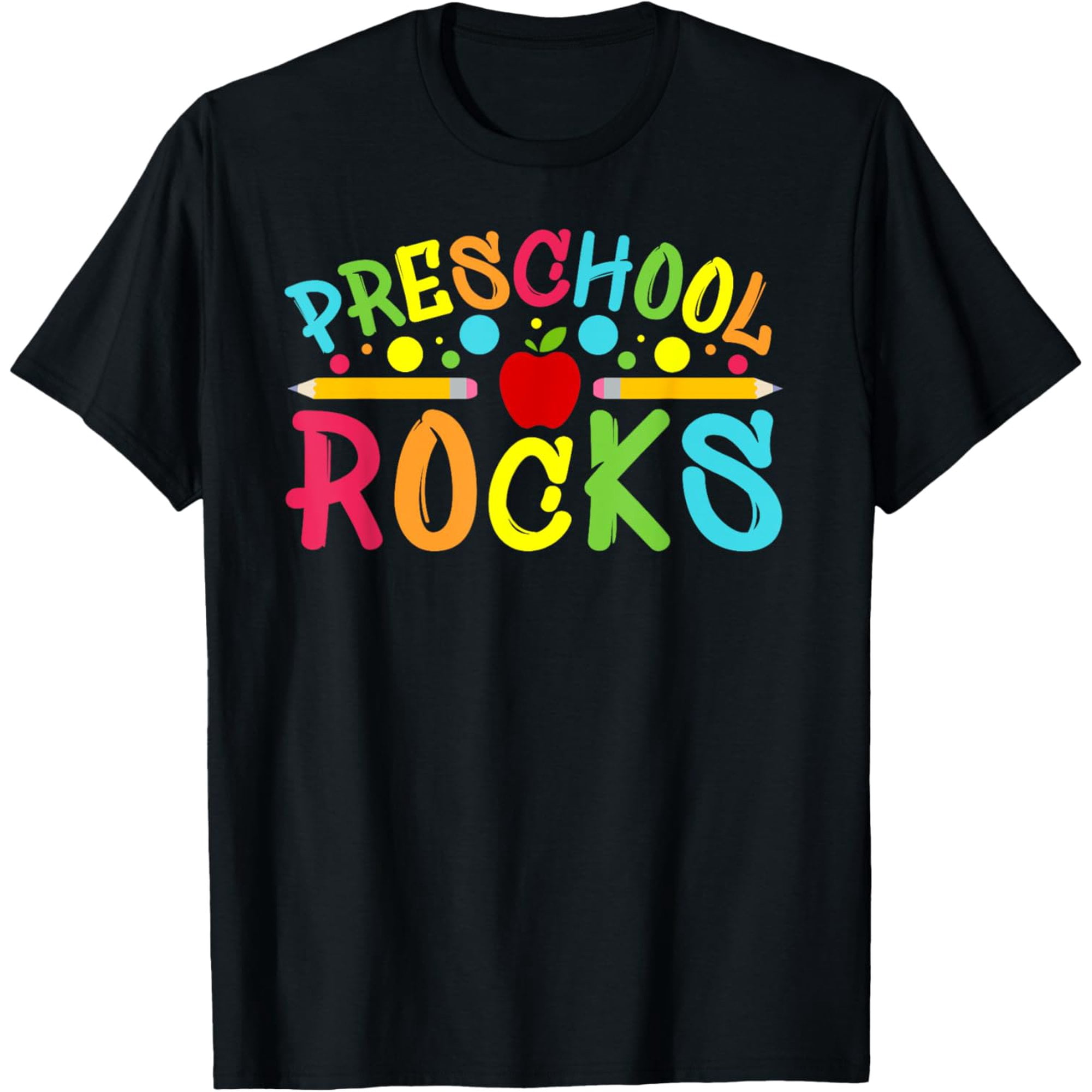 Preschool Rocks Preschool Teachers Back To School Students T-Shirt ...
