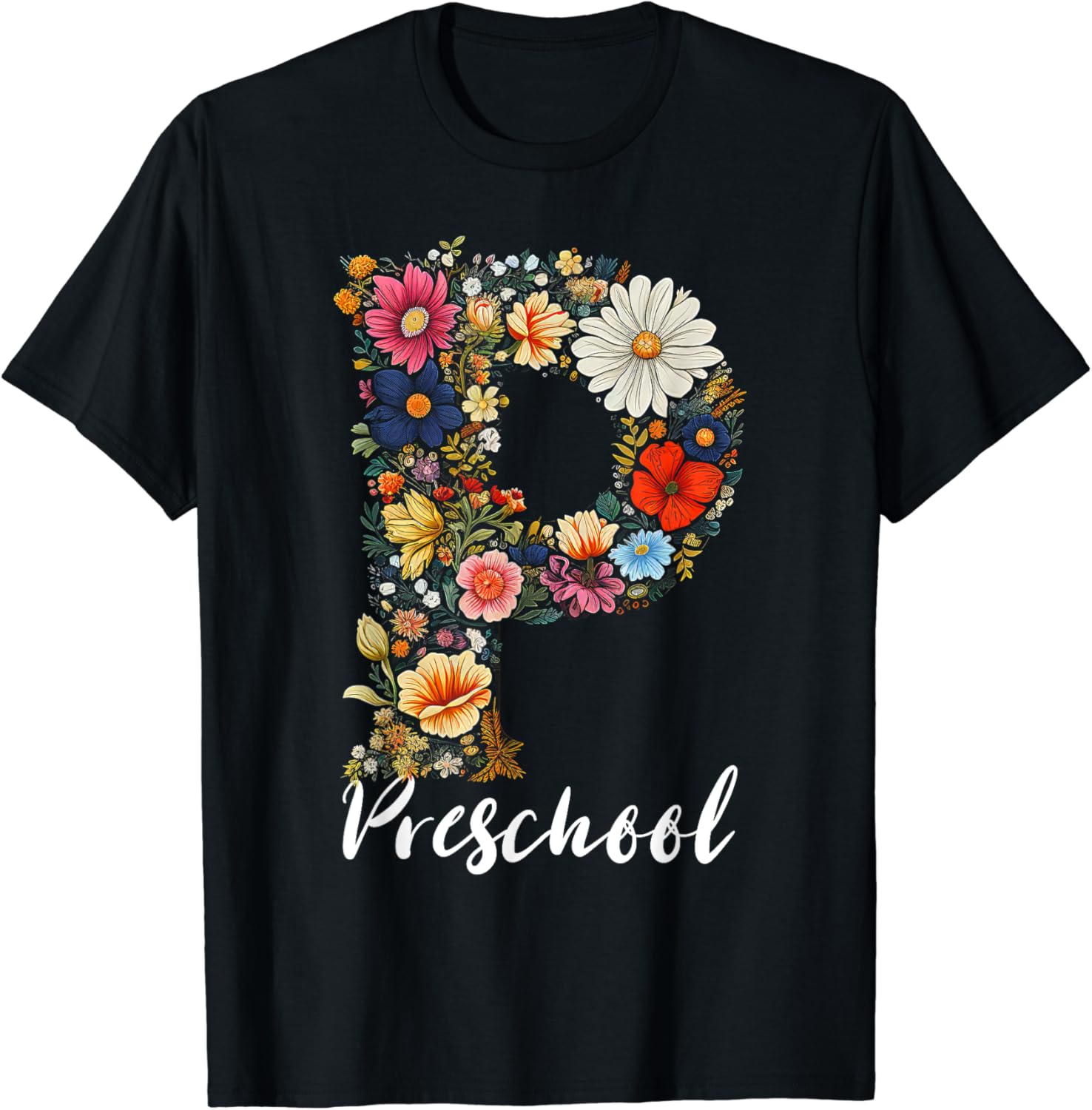 Preschool Teacher First Day School Back to School Kids Pre K T-Shirt ...