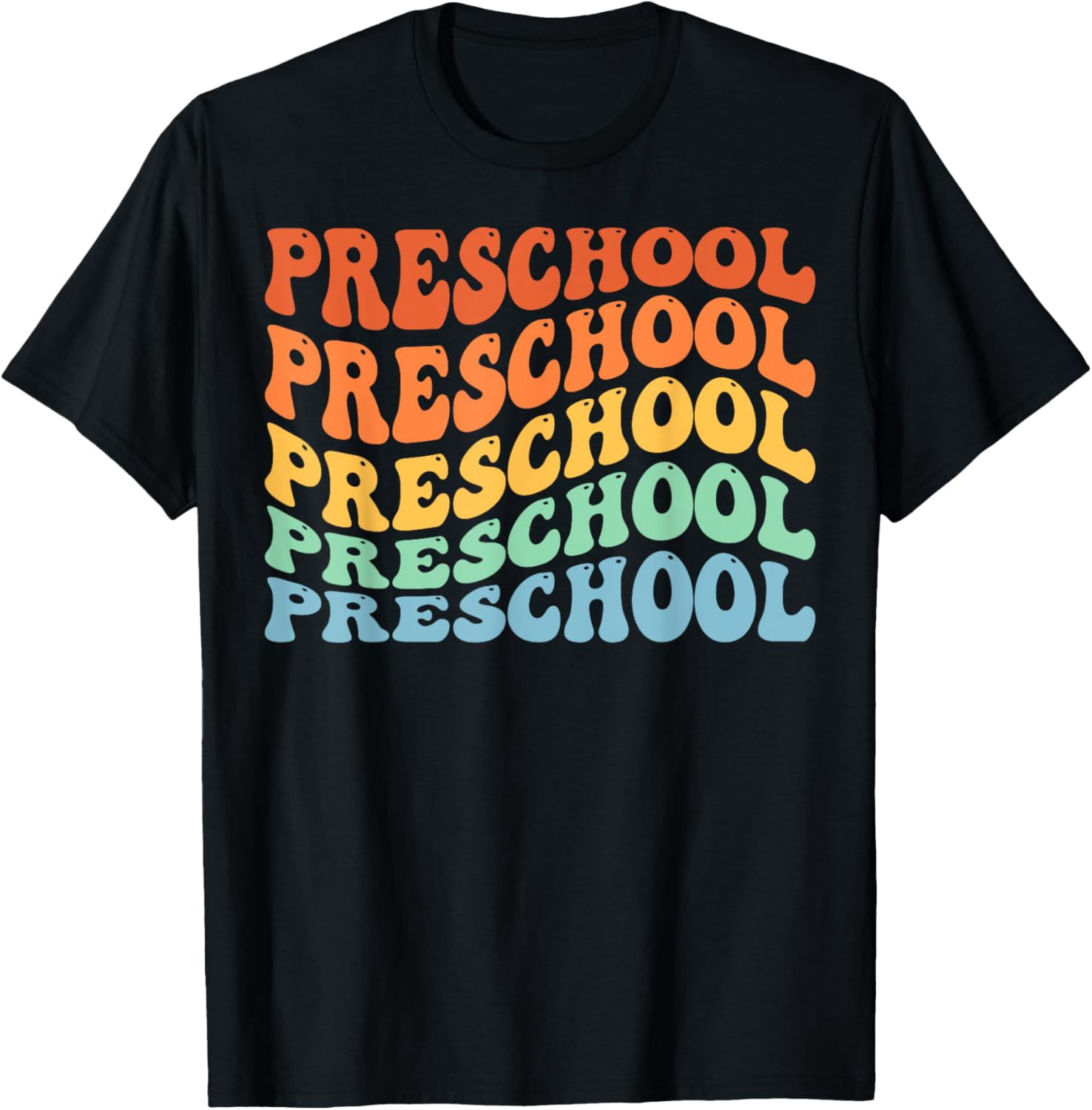 Preschool Teacher First Day School Back to School Pre-K Kids T-Shirt ...