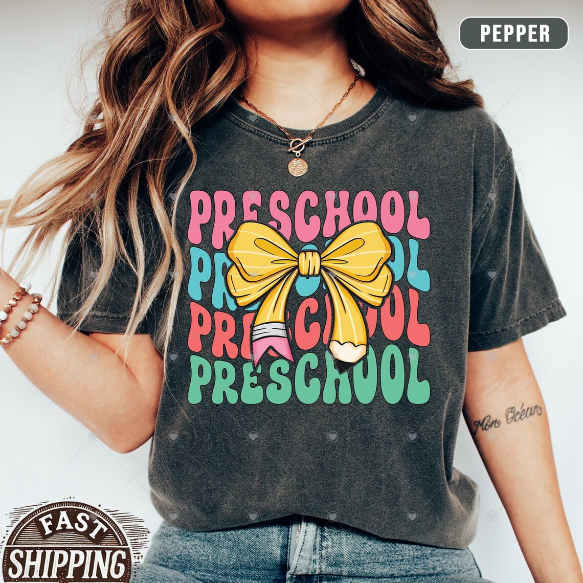 Preschool Teacher Shirt, Preschool Shirt, Pre-K Teacher Shirt For ...