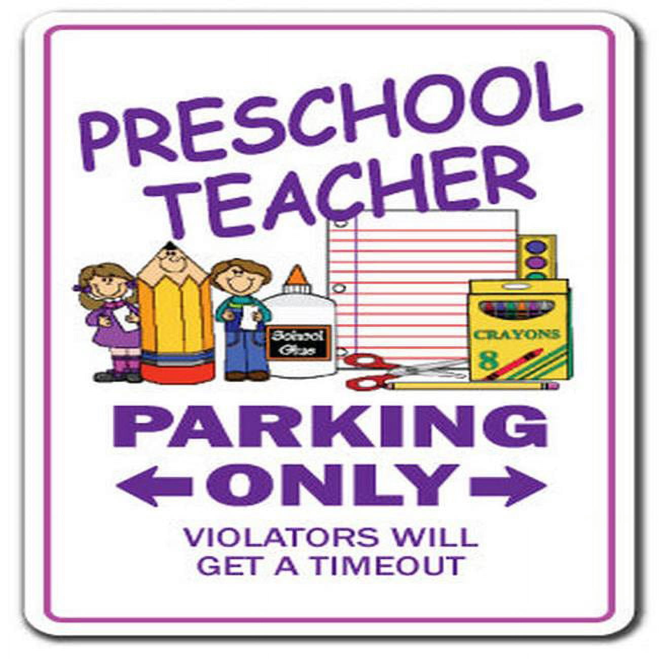 Preschool Teacher Sign - Walmart.com