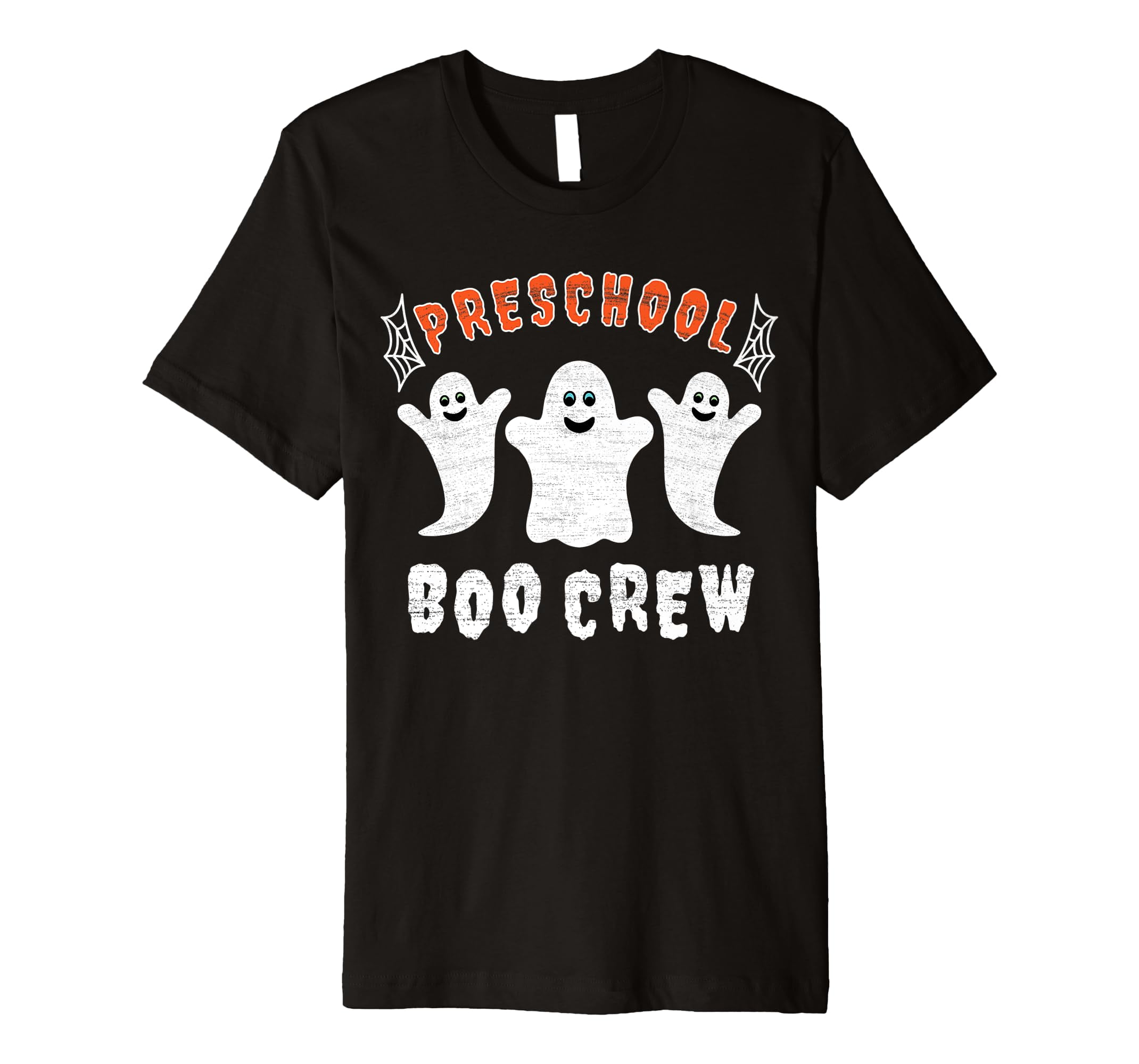 Preschool Teacher & Student Gift Halloween Ghost Boo Crew T-Shirt ...