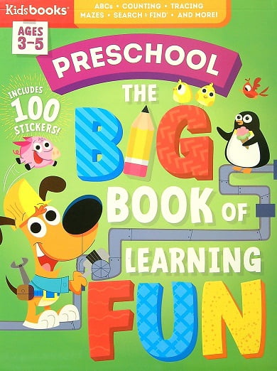 Preschool: The Big Book of Learning Fun - Walmart Business Supplies