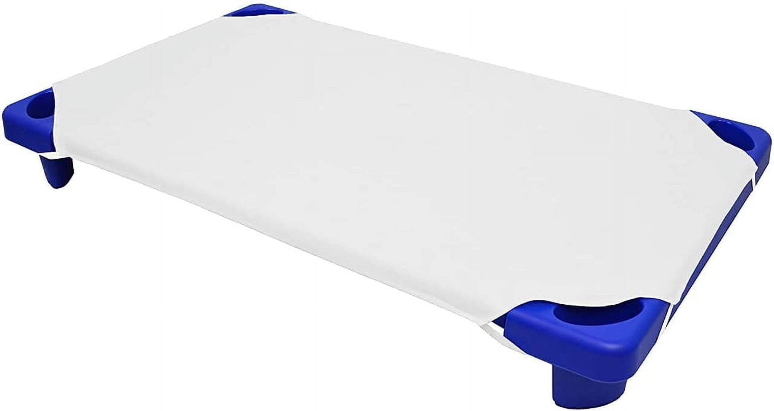 Preschool Toddler Cot Sheets, Daycare/Toddler Fitted Sheets, Pack of 12 ...