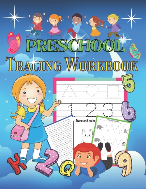Preschool Tracing Workbook: Learn to Trace Shapes Line Tracing ABC ...