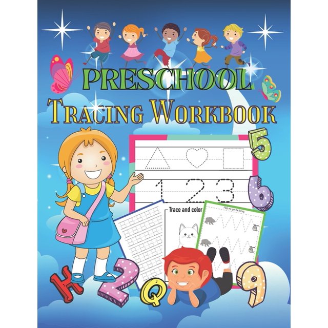 Preschool Tracing Workbook: Learn to Trace Shapes Line Tracing ABC ...