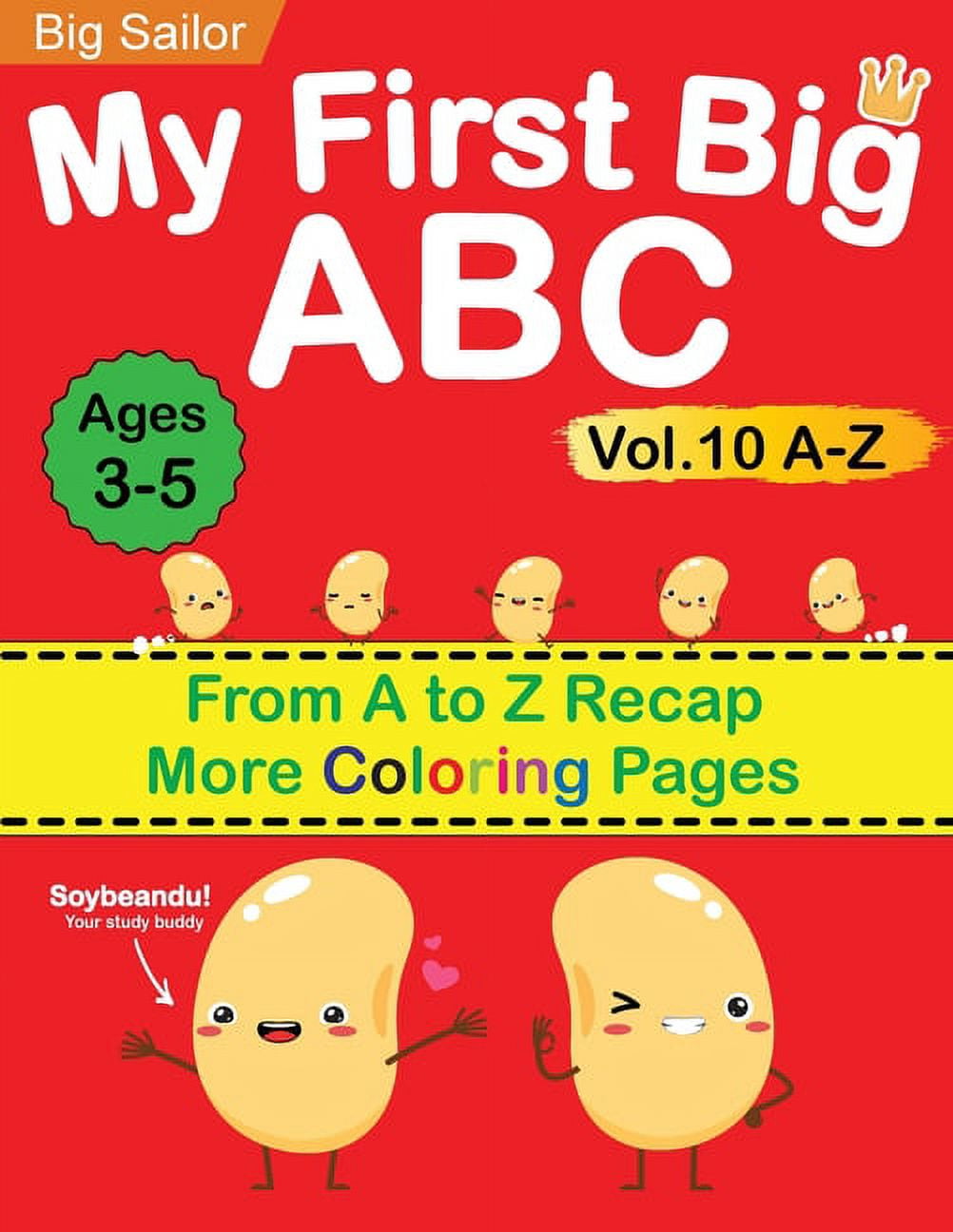 Preschool Workbook: My First Big ABC Book Vol.10 : Preschool Homeschool ...