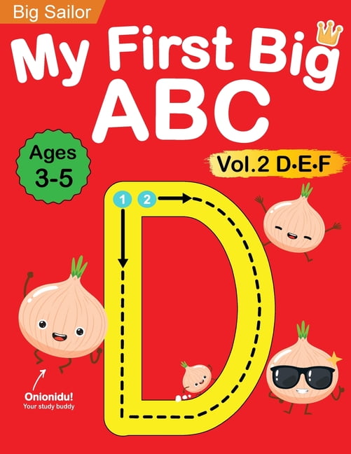 Preschool Workbook My First Big ABC Book Vol.2: Preschool Homeschool ...