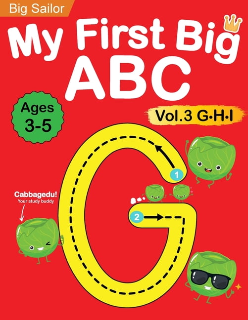 Preschool Workbook My First Big ABC Book Vol.3: Preschool Homeschool ...