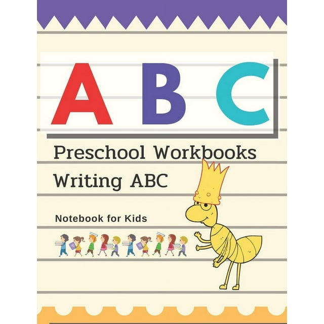 Preschool Workbooks Writing ABC Notebook for Kids: Children's book Ages ...