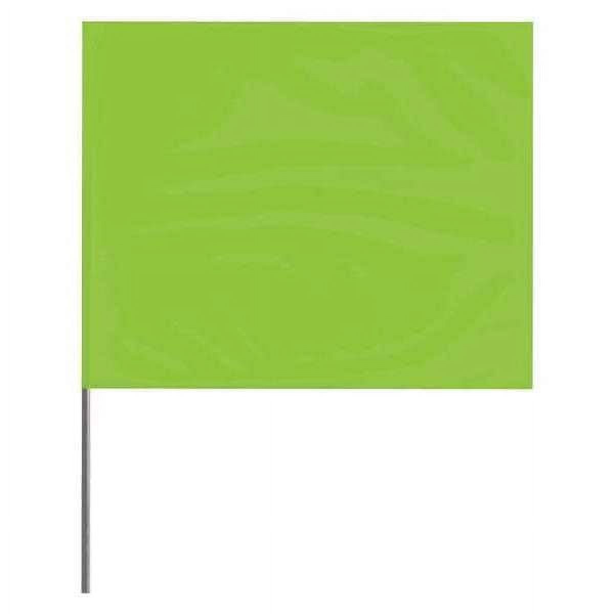 Presco Marking Flag,Lime Glo,Blank,PVC,PK100 4530LG-200 - Walmart ...