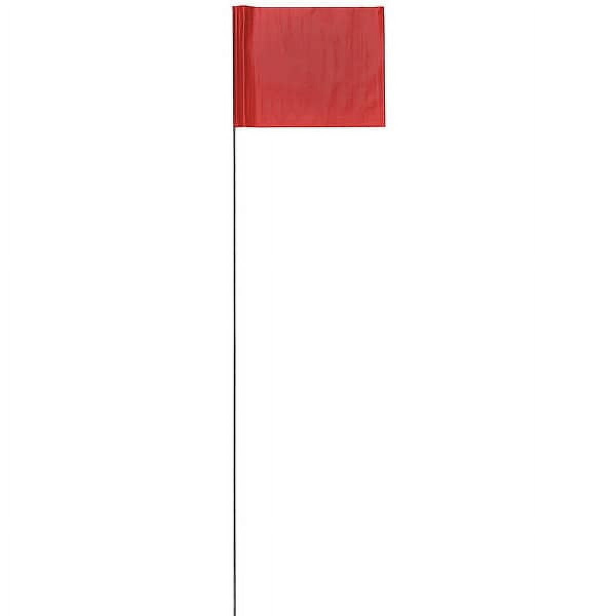 Presco Marking Flag, PVC, Blank, 2.5" L., 100 PK 2321R-200 - Walmart ...