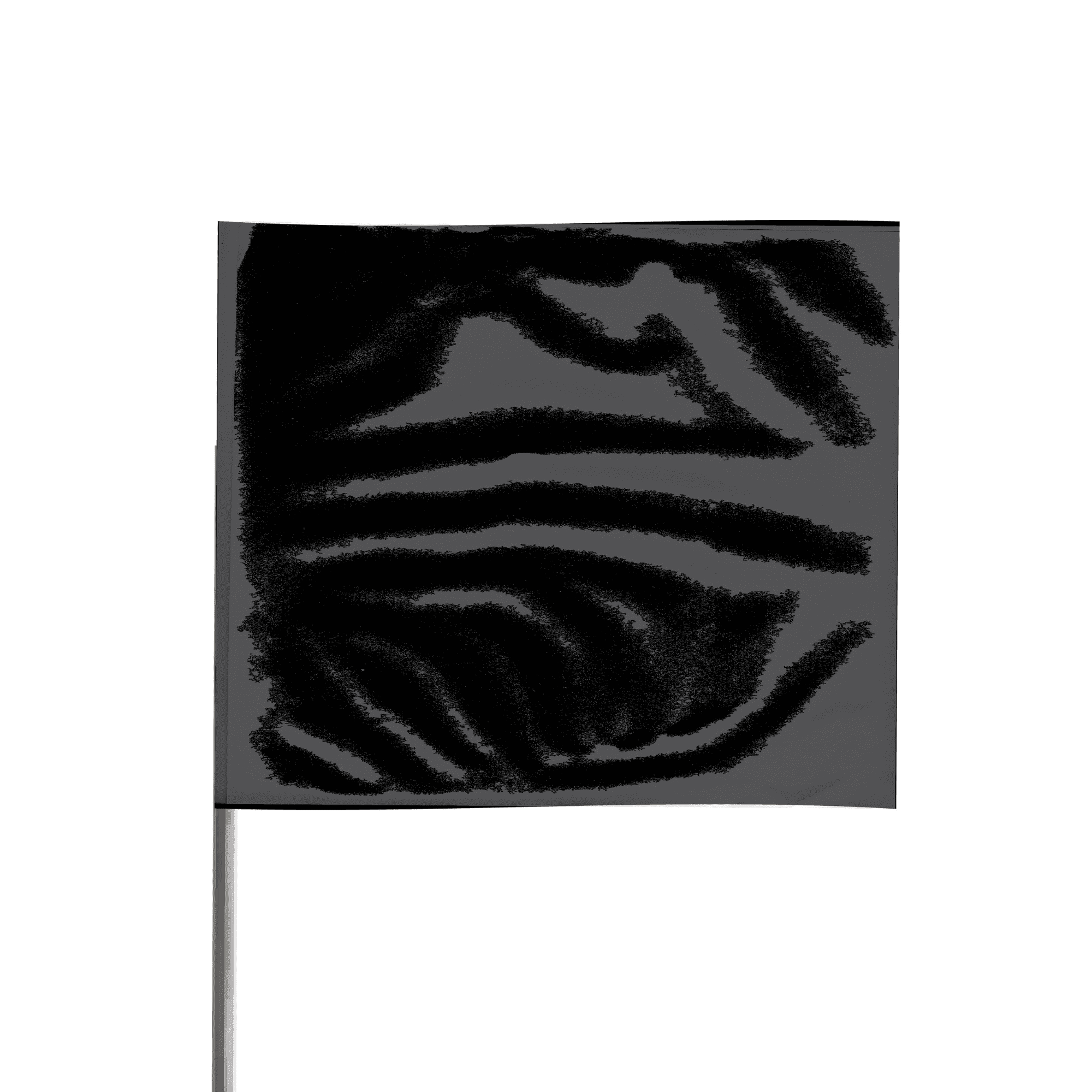 Presco Steel Wire Staff Marking Flags [4 in. x 5 in. Flag]: 21 in ...