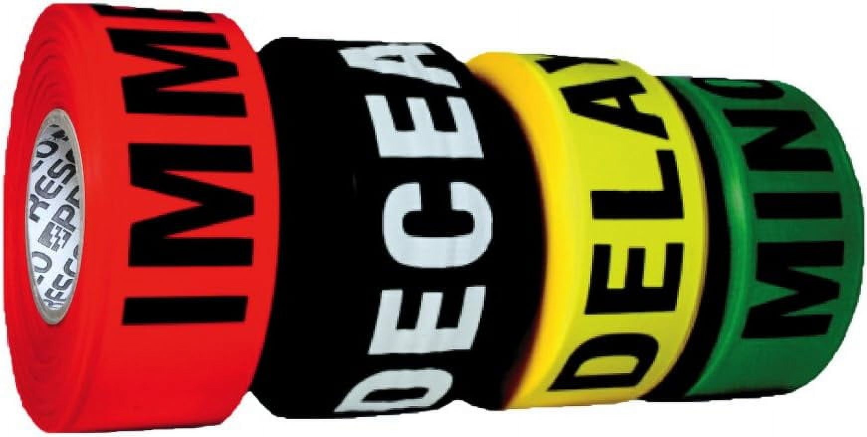 Presco Triage Ribbon Kit: 1-1/2 in. x 300 ft. (Triage Kit Multi-Pack ...