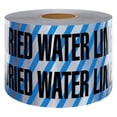 Presco U.S. Made Underground Detectable Tape: 6 in. x 1000 ft. (Blue ...