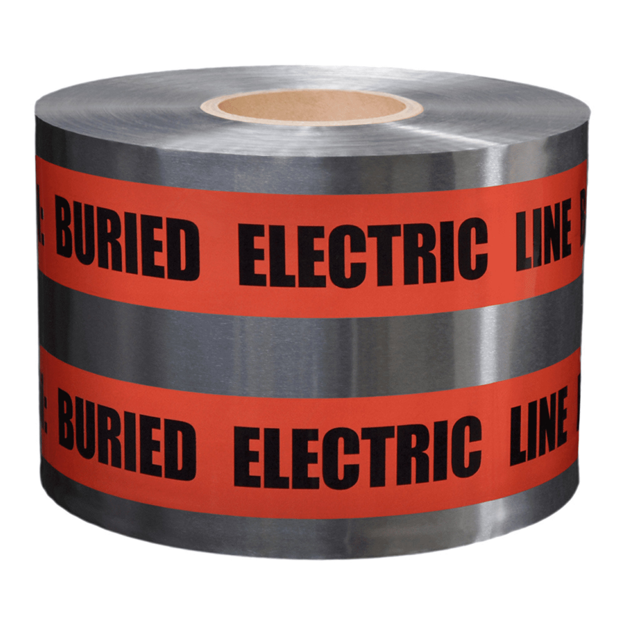 Presco Underground Detectable Tape: 6 in. x 1000 ft. (Red with Black ...
