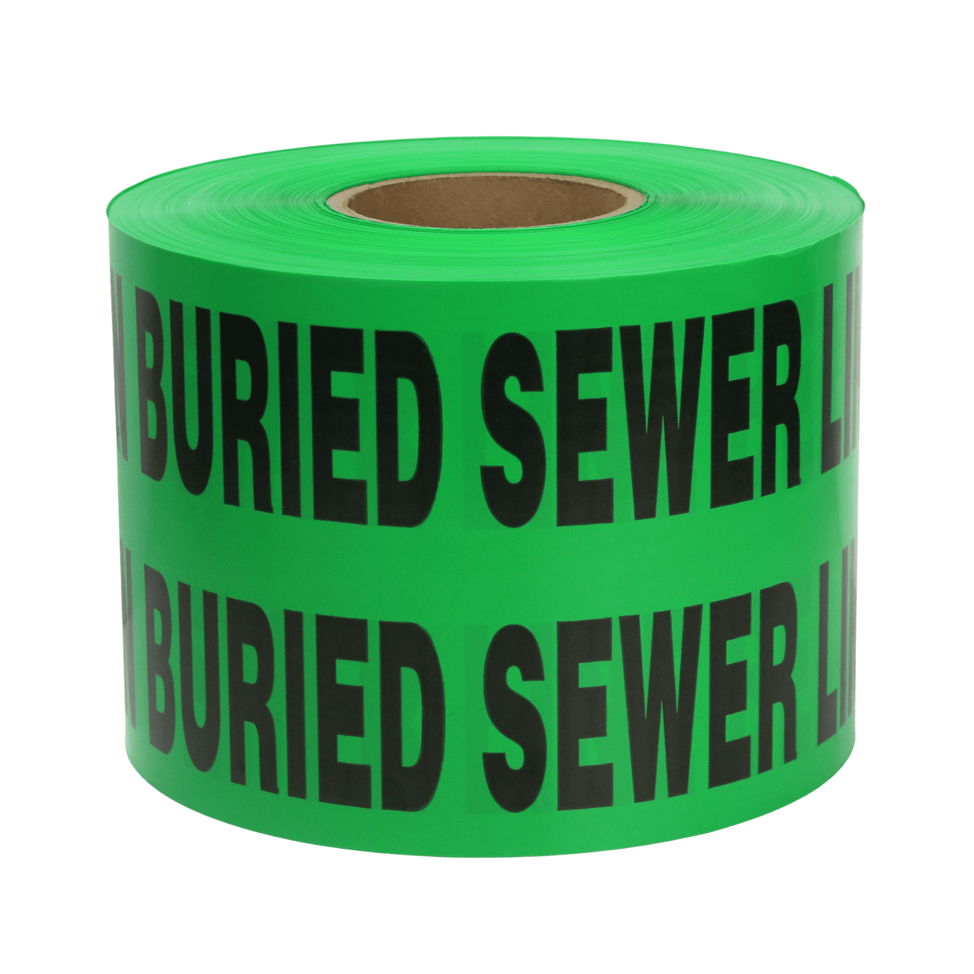 Presco Underground Non-Detectable Tape: 6 in. x 1000 ft. (Green with ...