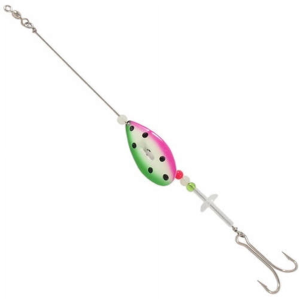 Prescott Spinner June Bug Strip-On Rig 8" Steel Lead 1-3/4" Blade ...