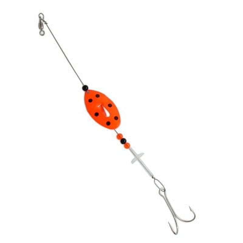 Prescott Spinner June Bug Strip-On Rig 8" Steel Lead 1-3/4" Blade ...
