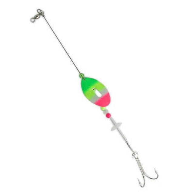 Prescott Spinner June Bug Strip-On Rig 8" Steel Lead 1-3/4" Blade ...