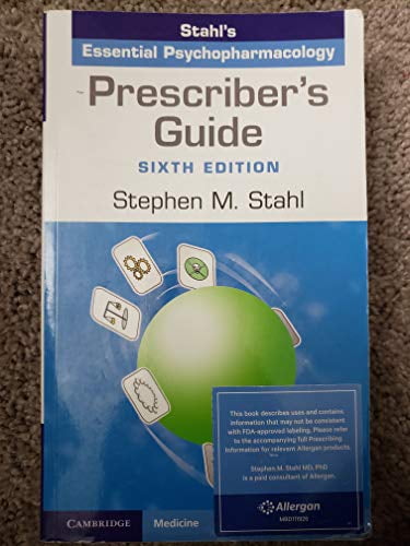 Pre-Owned Prescriber's Guide Allergan Special Sale : Stahl's Essential ...