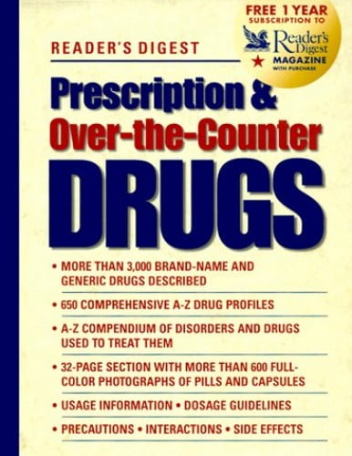 Pre-Owned Prescription Over-The-Counter Drugs Hardcover Editors of ...