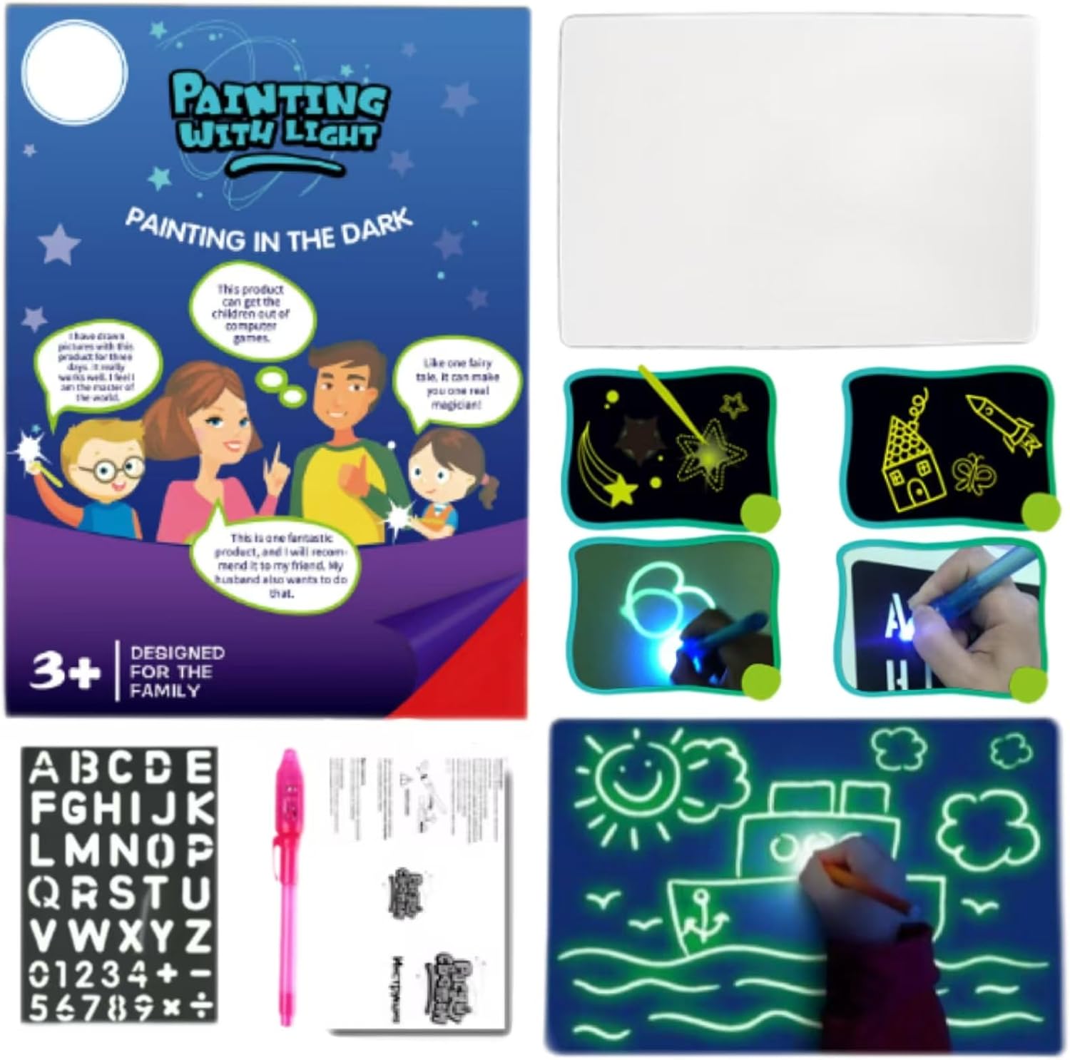 Presencte Magic Drawing Pad, Presencte Magic Led Drawing Pad, Presencte ...