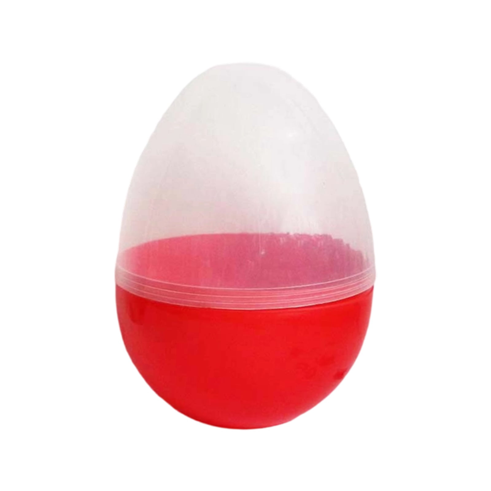 Present Ornaments Easter Egg Bauble Container Clear Fillable Jumbo ...