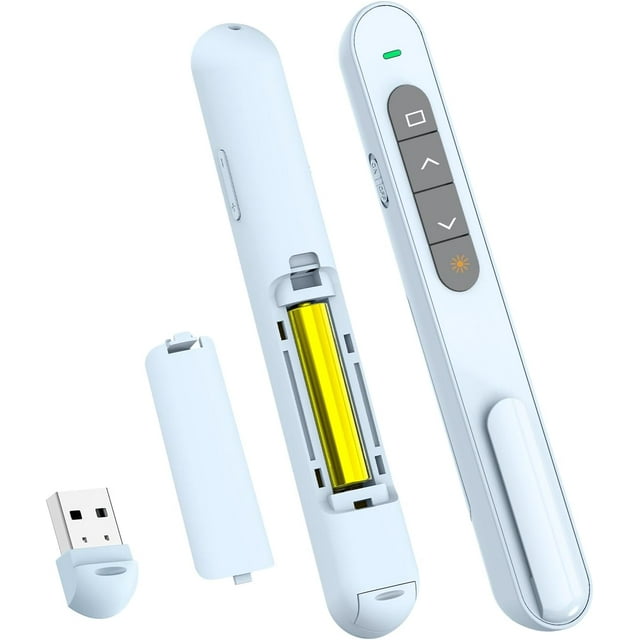 Presentation Clicker, Hyperlink Volume Control Wireless Presenter, PPT ...