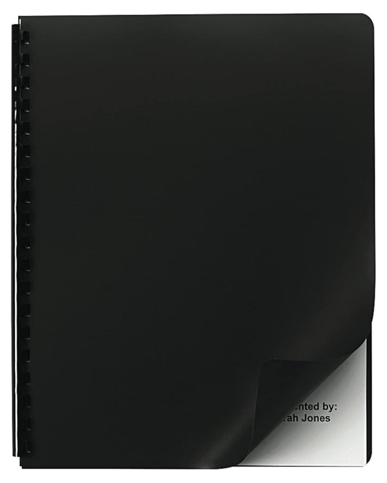 Presentation Covers Black 8.75x11.25 - 25 Pack - Binding Report Covers ...
