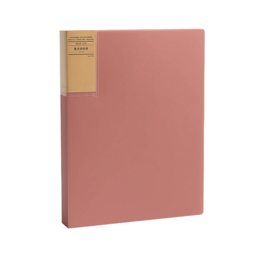 Presentation Folder with 60/80/100 Clear Pocket Display Book Folders ...