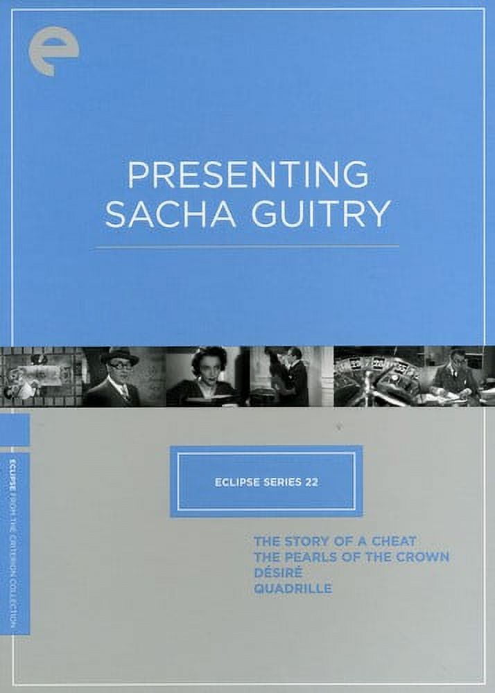 Presenting Sacha Guitry (Criterion Collection - Eclipse Series 22) - Walmart.com