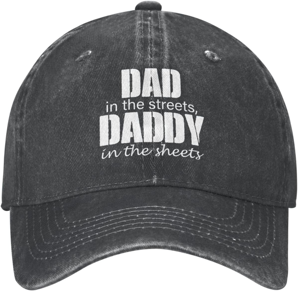 Presents for Dad Baseball Caps Dad in The Streets Daddy in The Sheets ...