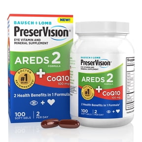 Systane ICaps Eye Vitamin & Mineral Supplement, AREDS 2 Formula, Lutein ...