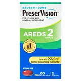 PreserVision® AREDS 2 Formula + Multivitamin, 60 Soft Gels (MiniGels) - Walmart.com