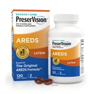 Systane ICaps Eye Vitamin & Mineral Supplement, AREDS 2 Formula, Lutein ...