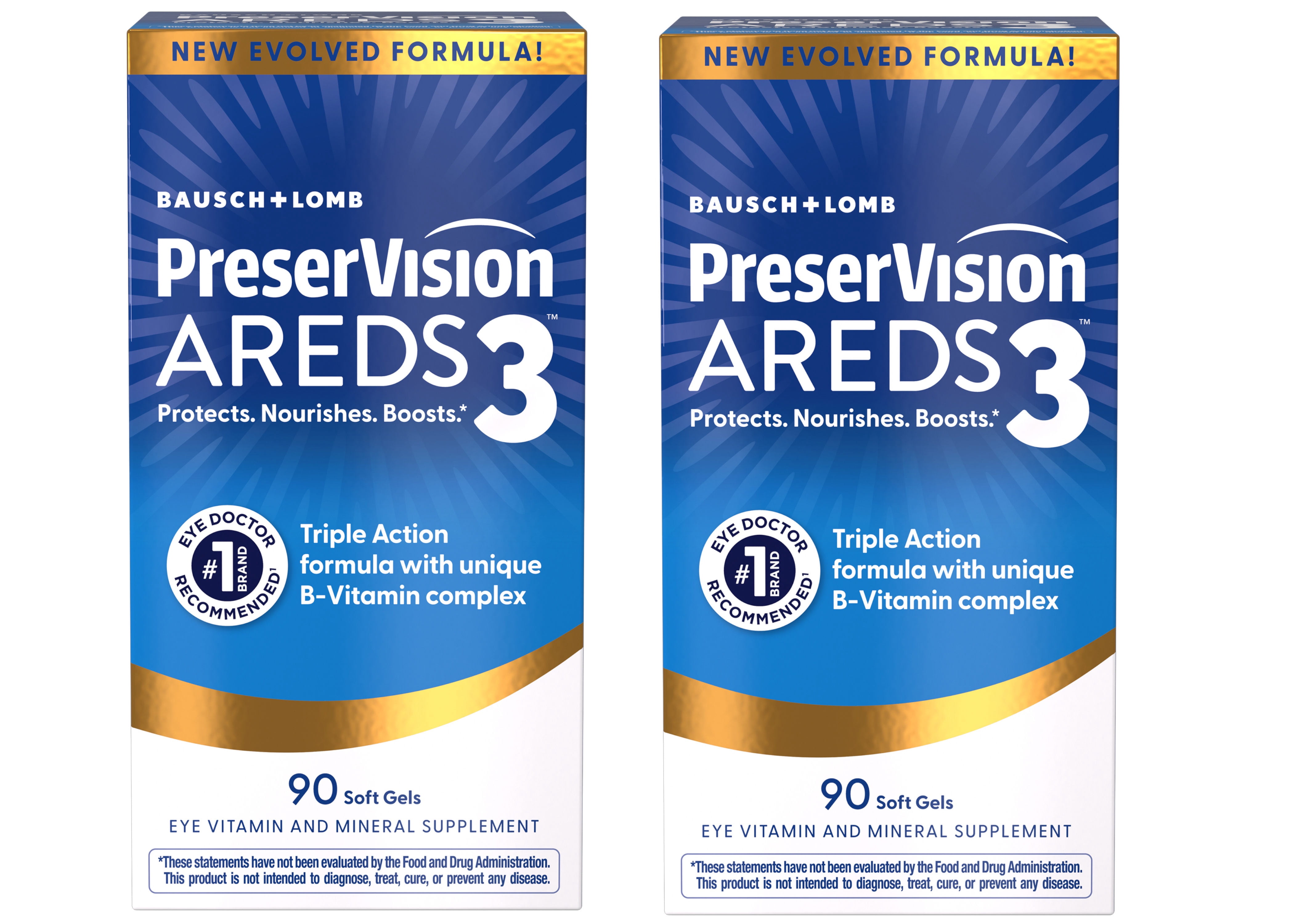 PreserVision AREDS3 Eye Vitamins, #1 Recommended Brand, AREDS2 Formula ...