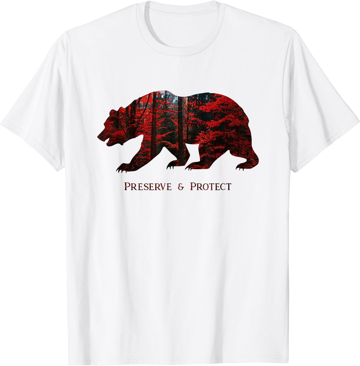 Preserve & Protect Vintage National Park Bear Wildlife T-Shirt ...