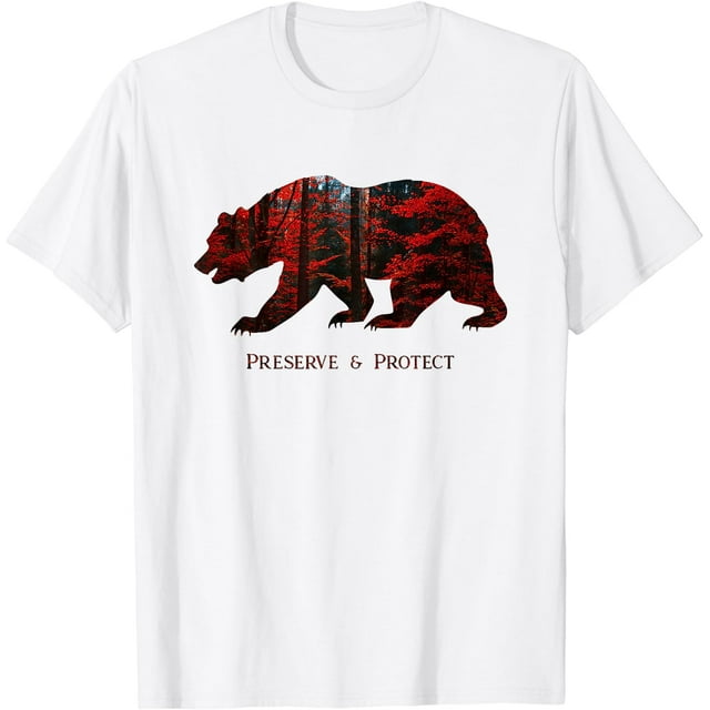 Preserve & Protect Vintage National Park Bear Wildlife T-Shirt ...